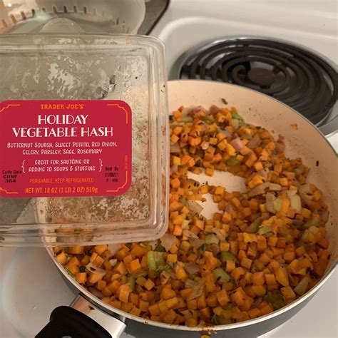 Holiday Vegetable Hash From Trader Joes Vegan Product Reviews