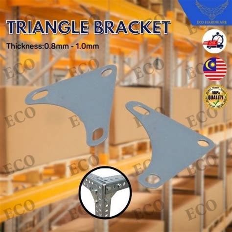 【eco Hardware And Necessary】thick Slotted Angle Triangle Bracketcorner