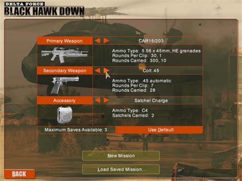 Delta Force Black Hawk Down Download 2003 Arcade Action Game