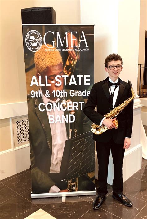 Newton High Schools Evan Brunner Selected For Georgia All State Band