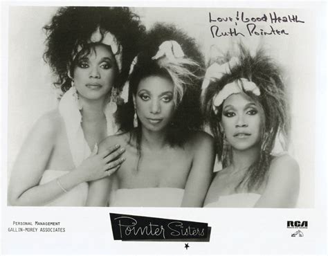 The Pointer Sisters Ruth Pointer Autographed Signed Photograph