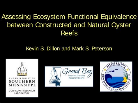 Pdf Assessing Ecosystem Functional Equivalence Between Dokumen Tips