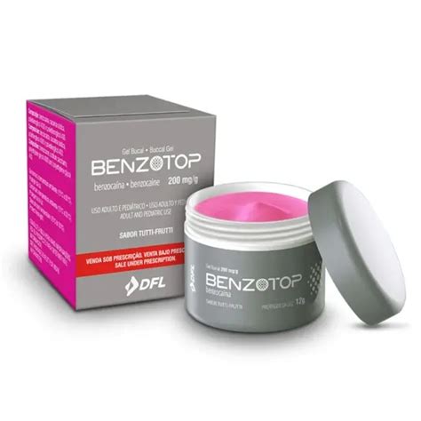 Anestesia Tópica Benzotop Rápida Y Efectiva