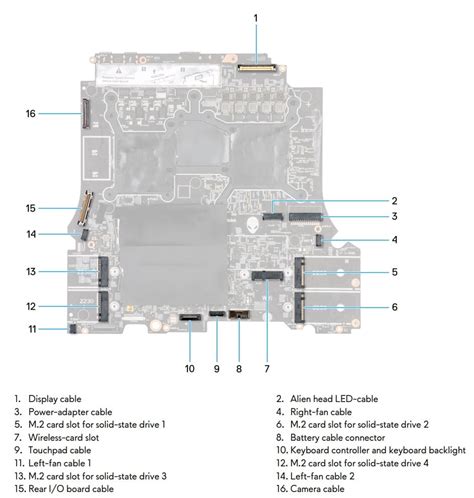 An Unused Connector On M16 Board Ralienware
