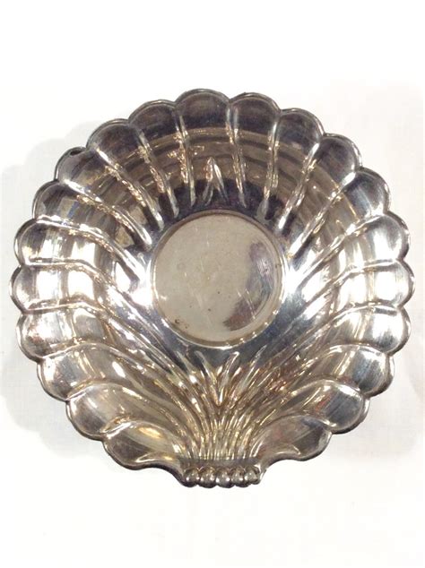 Silver Shell Candy Dish Charlotte Elliott And The Book Store Next Door