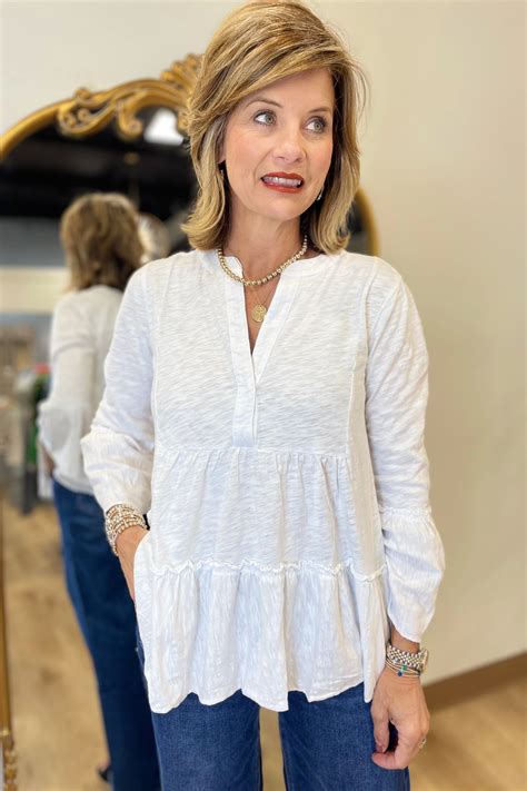 Dylan Wren Top White Expectations Too