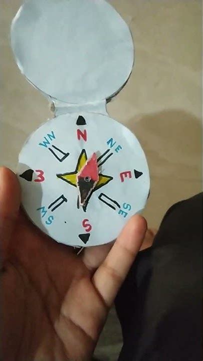 My New Diy Compass With Cardboard Cutouts Youtube