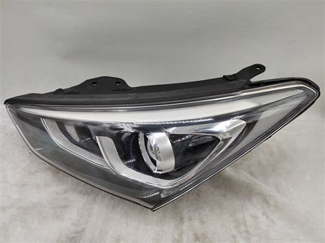 Hyundai Santa Fe X 2016 2018 Halogen Lhs Headlight Assembly