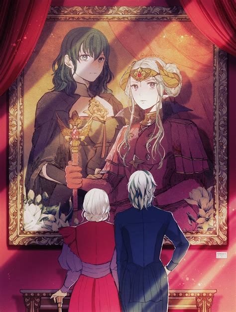 Byleth Byleth And Edelgard Von Hresvelg Fire Emblem And 1 More