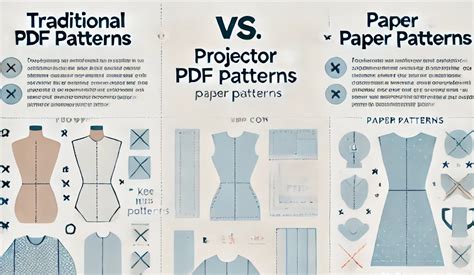 pdf vs projector vs paper patterns ainasewingpatterns