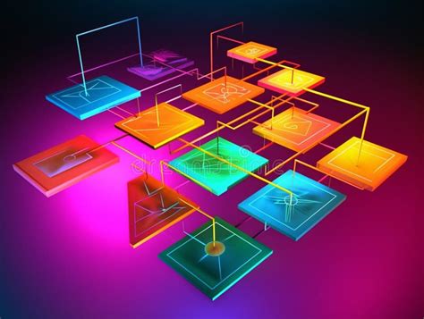 Class Uml Diagrams Vibrantly Illustration Stock Illustration Illustration Of Business