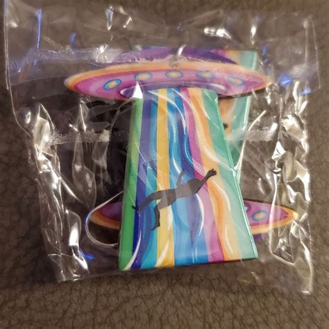 None Jewelry Nwt Ce5 Ufo Fun Earrings Alien Abduction New Poshmark