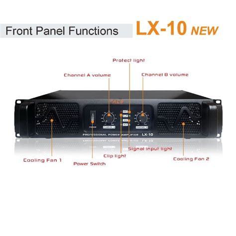 Ace Power Amplifier Lx 10 Shopee Philippines