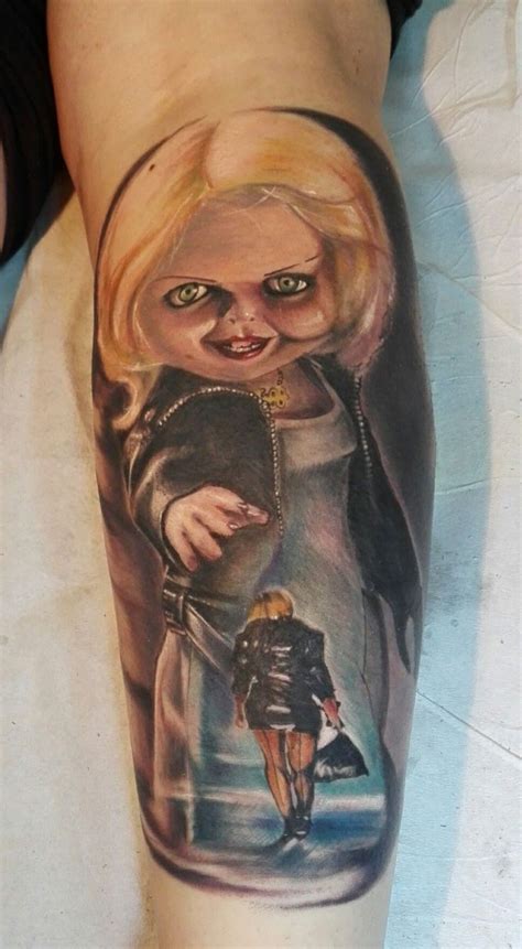 Bride Of Chucky Tattoo By Andres Limited Availability At Revival