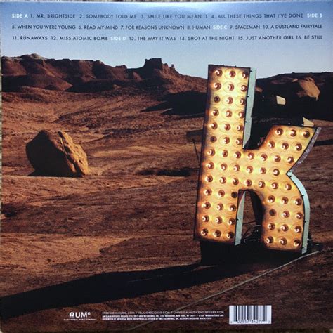 The Vintage Store The Killers Sawdust Lp