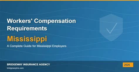 Workers Comp Requirements Mississippi Costs And Penalties [2026]