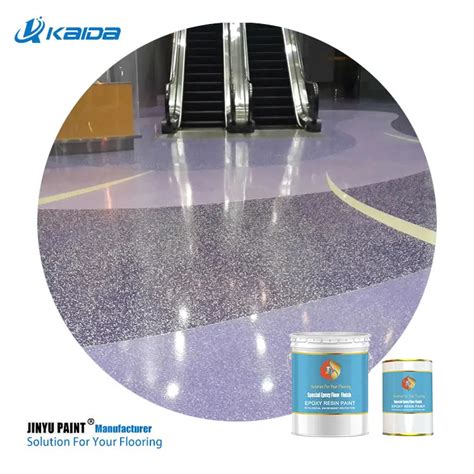 E8308 Self Leveling Color Sand Epoxy Floor Top Coating Epoxy Floor