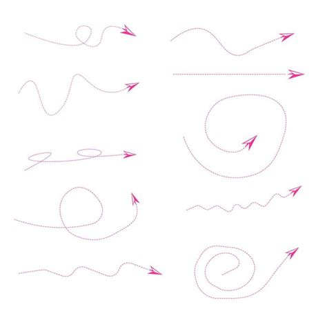 Squiggly Arrow Vector Art Icons And Graphics For Free Download