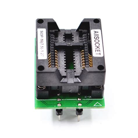 AllSOCKET COM SOP16 SOIC16 SO16 Socket OTS16 28 1 27 04 Socket SOP16 7 5 1 27 Socket High
