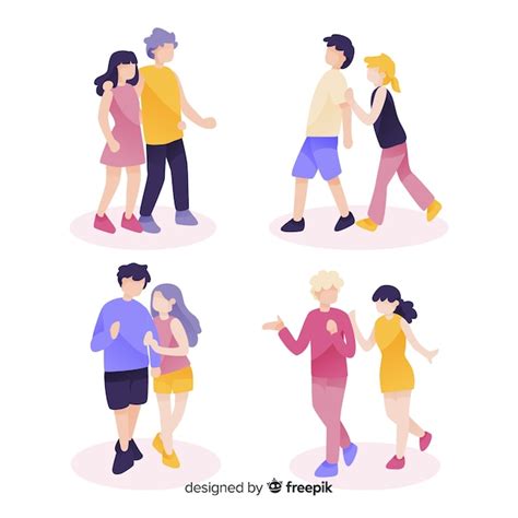 Imágenes De Poses Pareja 3d Descarga Gratuita En Freepik
