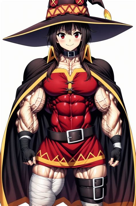 Bodybuilder Megumin 5 By Spr21 On Deviantart