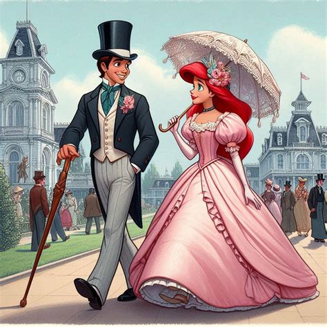 Easter Parade Ariel X Eric By Spongebobnintendo20 On Deviantart