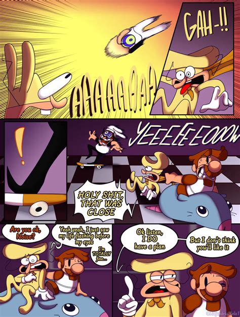 Aftermath Spiral Pizza Tower Comic Part 4 By Alejandra16melody On