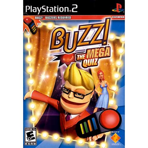 Buzz The Mega Quiz Jogo Playstation Ps2 Fini Shopee Brasil
