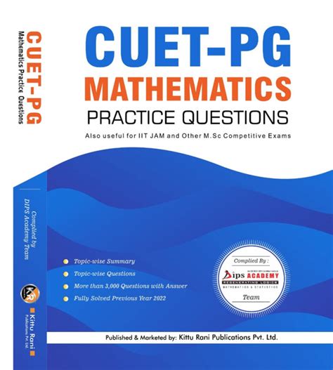 Cuet Pg Mathematics Practice Questions