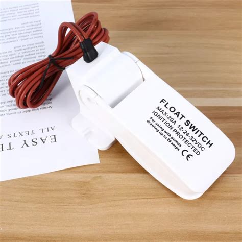 Automatic Bilge Pump Float Switch Water Level Sensor Marine Boat £13 99 Picclick Uk