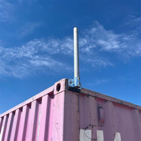 Shipping Container Utility Pole And Accessories Domino Clamps