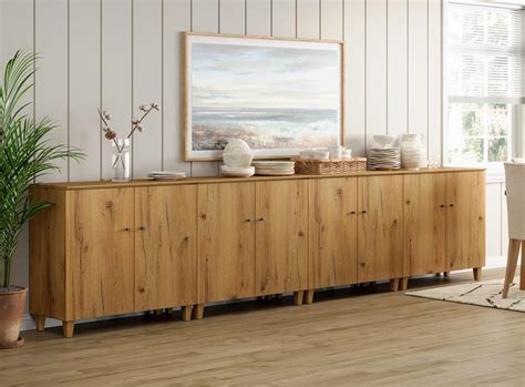Wampat Sideboards Buffet Cabinets With Doors 4 In 1 Extra