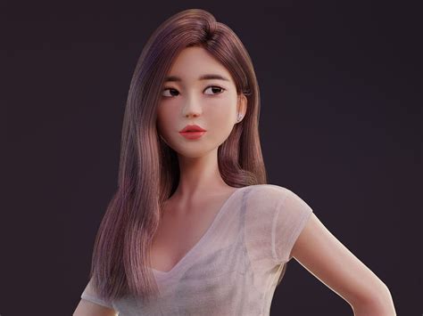 Cycling Girl Yizhi Choi On Artstation At