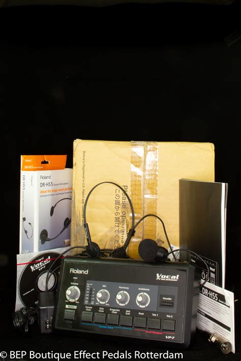 Roland Vp 7 Vocal Processor 2010s Black Effect For Sale Bep Boutique