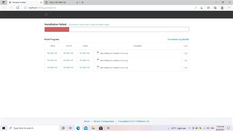 Foundation Fatal Error Nutanix Community