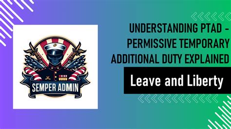 Semper Admin 🏖️ Leave And Liberty Understanding Ptad Facebook