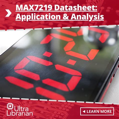 Ultra Librarian On Linkedin The Max7219 Is A Compact Led Driver That Often Connects An Mcu Or