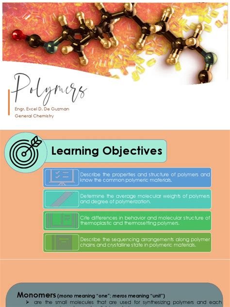 Lecture 9 Polymers Pdf Pdf Polymers Polyethylene