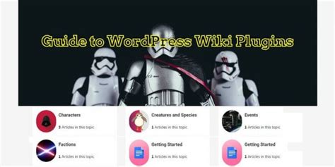 A Comprehensive Guide To Wordpress Wiki Plugins