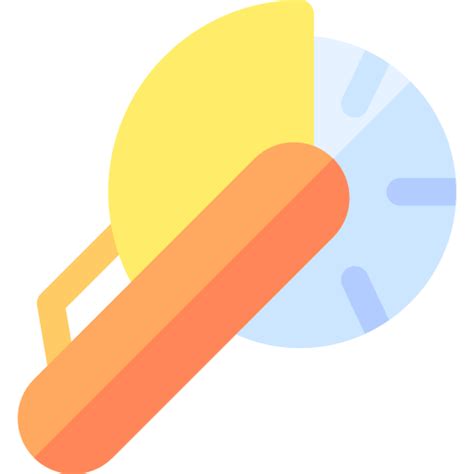 Cutter Basic Rounded Flat Icon