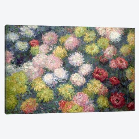 Chrysanthemums 1897 Canvas Art By Claude Monet Icanvas