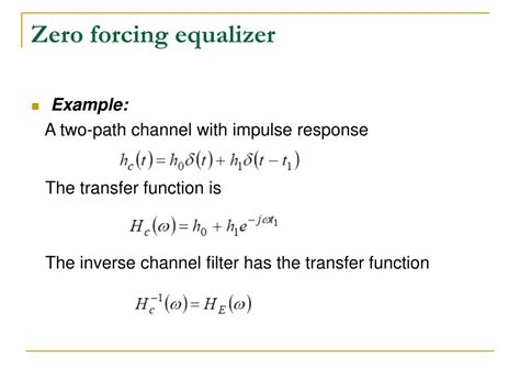 Ppt Equalization Powerpoint Presentation Free Download Id6780352