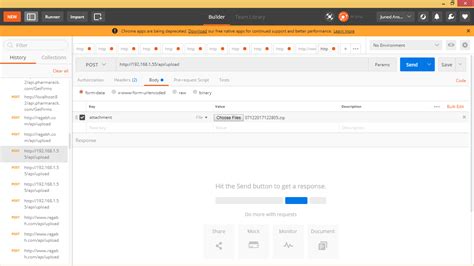 Unable To Call An Rest Api For Fileupload In Php Stack Overflow