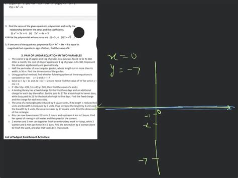 X2 5x 6 Ii 2x2 4x 5 4 Write The Polynomials Whose Zeros Are I −5 4