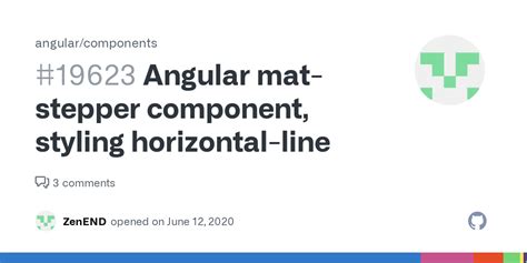 Angular Mat Stepper Component Styling Horizontal Line · Issue 19623