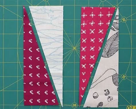 Half Rectangle Triangle Block Tutorial Bonjour Quilts Quilt Block
