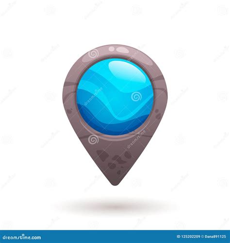 Map Pointer 3d Pin Pointer Red Pin Marker For Travel Place Location Symbol Vector Isolated On