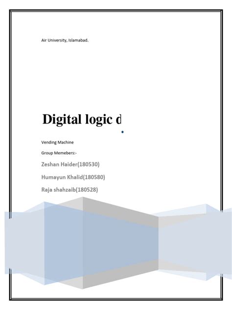 project report vending machine pdf vending machine electrical engineering