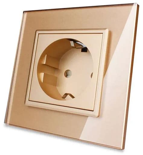 Tomada 16a Frente Dourada Biano