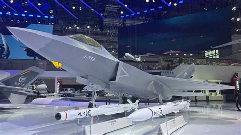 Chinas New J 35 Stealth Fighter Stars At Zhuhai Air Show Nikkei Asia